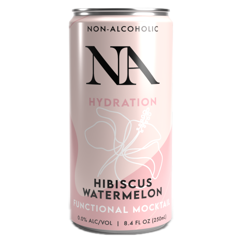 NA Hydration Hibiscus Watermelon 8.4oz Can - The NA Beverage Company ...