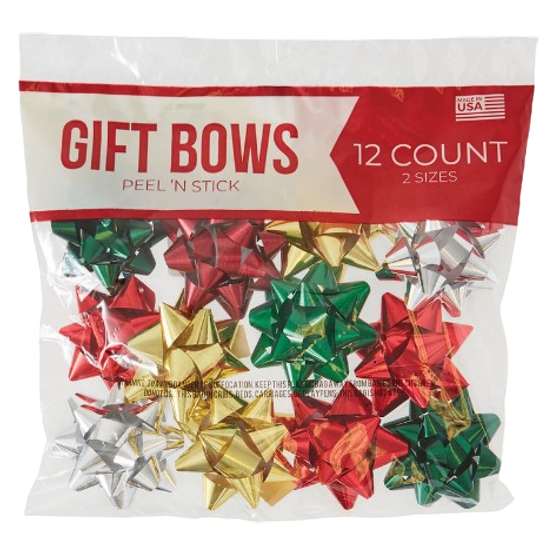 12 Count Gift Bows - The Gift Wrap Company – BevMo!