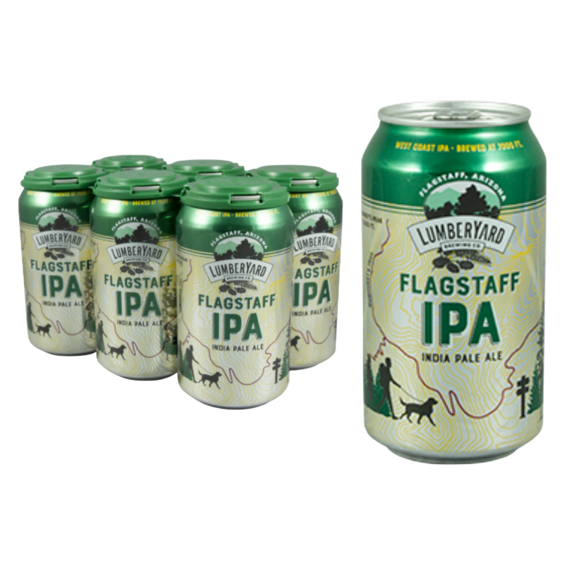 Lumberyard Flagstaff IPA 6pk 12oz Can 6.1% ABV - Lumberyard – BevMo!