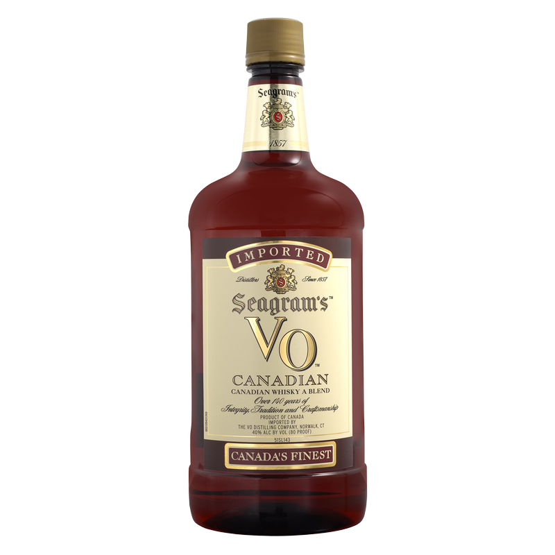 Seagram's VO Whiskey 1.75L (80 proof) - Seagram's Spirits – BevMo!