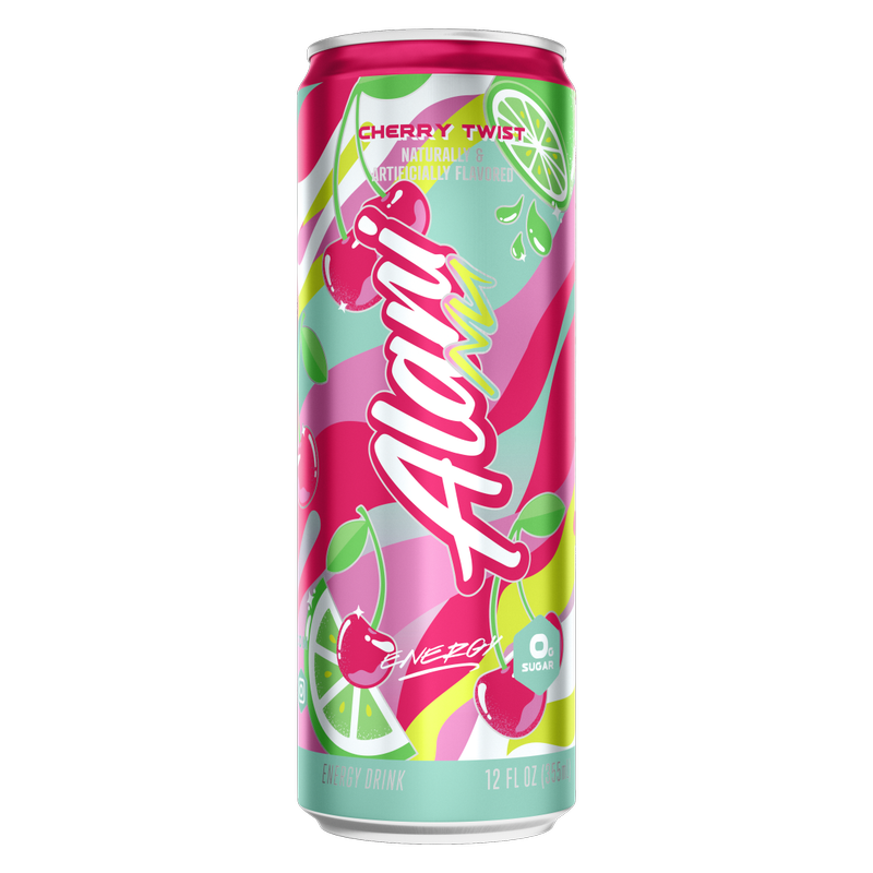 Alani Energy Cherry Twist 12oz Can - Alani – BevMo!