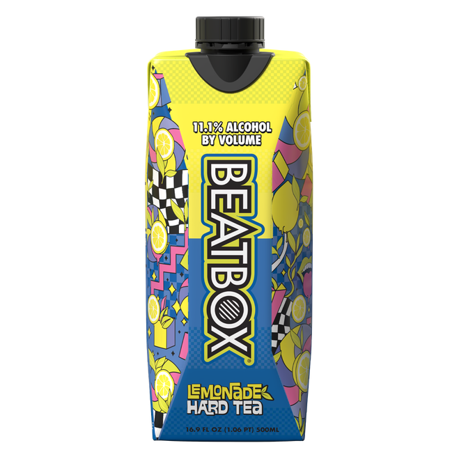 BeatBox Lemonade Hard Tea 500ml 11.% ABV Wine-Based - BeatBox – BevMo!