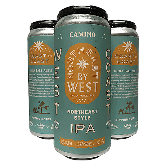 Camino Brewing Northeast By West IPA 4pk 16oz Can - Camino Chromatic ...