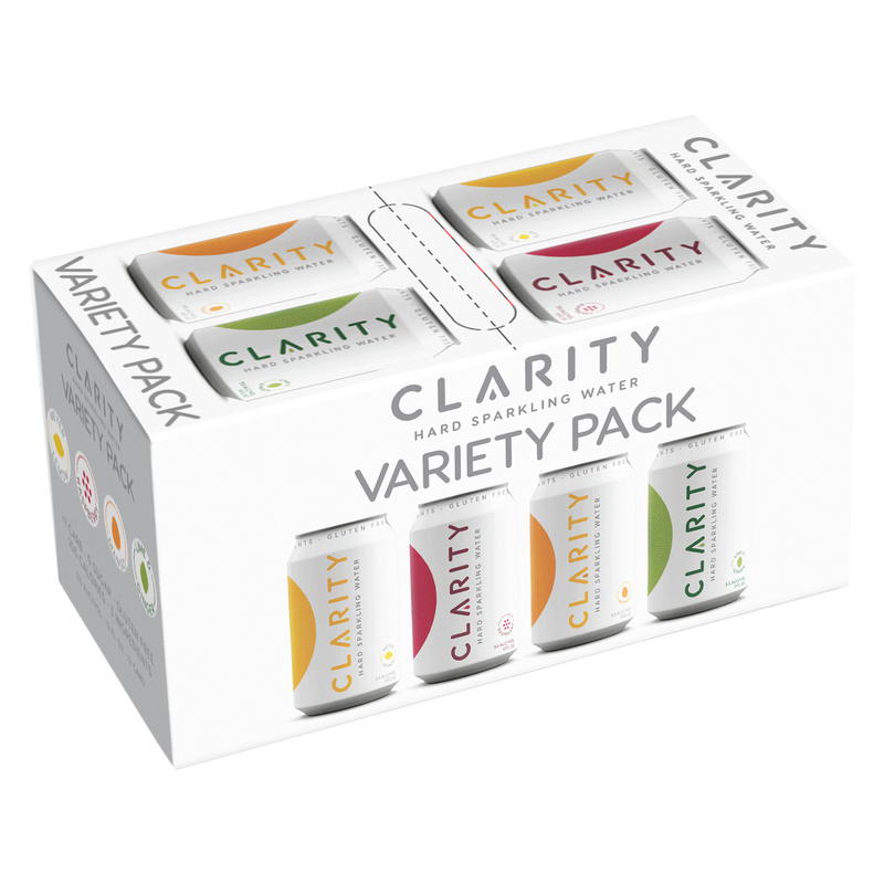 Clarity Sparkling Water Variety Pack (12PKC 12 OZ) - BevMo! – BevMo!