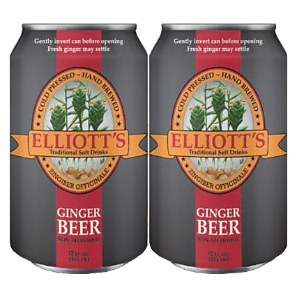 Elliott's Ginger Beer 4pk 12oz Can - Elliott's – BevMo!