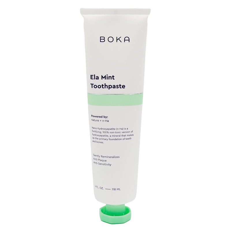 Boka Ela Mint Toothpaste 4oz - Boka – BevMo!