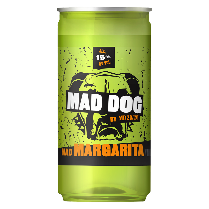 Mad Dog Mad Margarita 200ml 15% ABV - Mad Dog – BevMo!