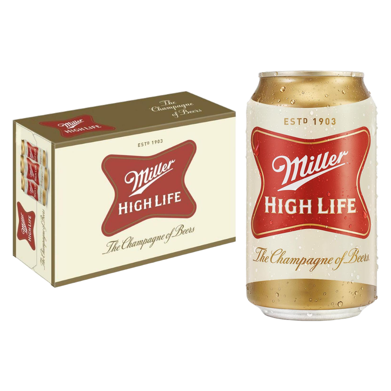 Miller High Life 12pk 12oz Can 4.6% ABV - Miller High Life – BevMo!