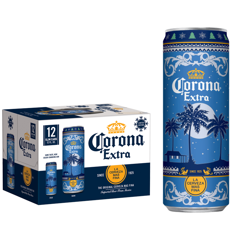 Corona Extra Holiday Pack 12pk 12oz Can 4.5% ABV - Corona Extra – BevMo!