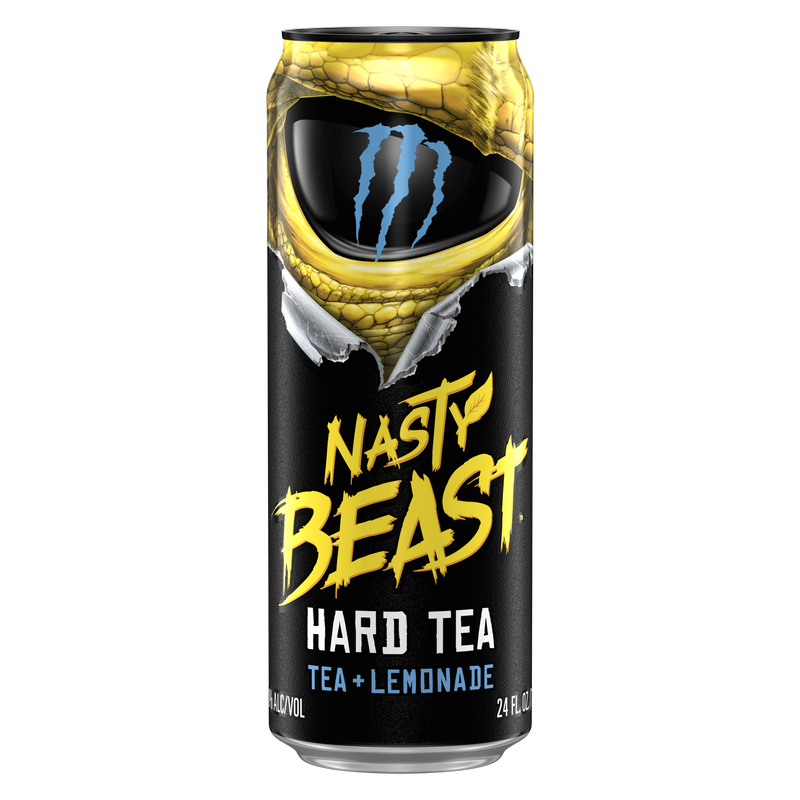 Nasty Beast Hard Tea + Lemonade Single 24oz Can 6% ABV - The Beast ...