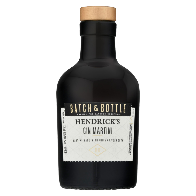 Batch & Bottle Hendrick's Gin Martini 375ml (70 Proof) - Batch & Bottle ...