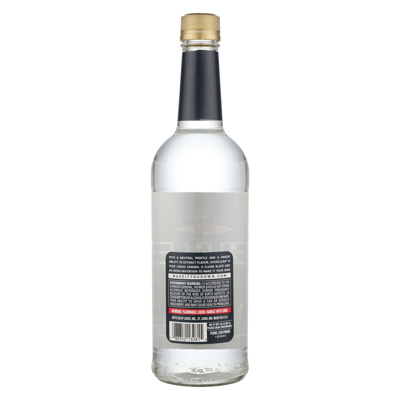 Everclear 120 Grain Alcohol 750ml (120 Proof) - Everclear – BevMo!