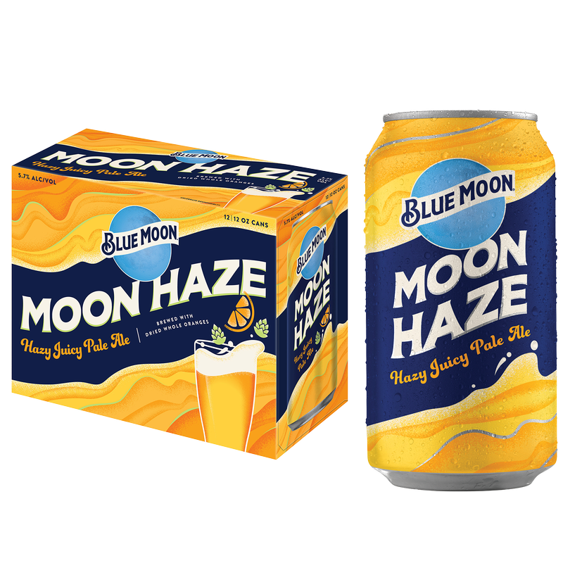 Blue Moon Moon Haze 12pk 12oz Can 5.7% ABV - BevMo! – BevMo!