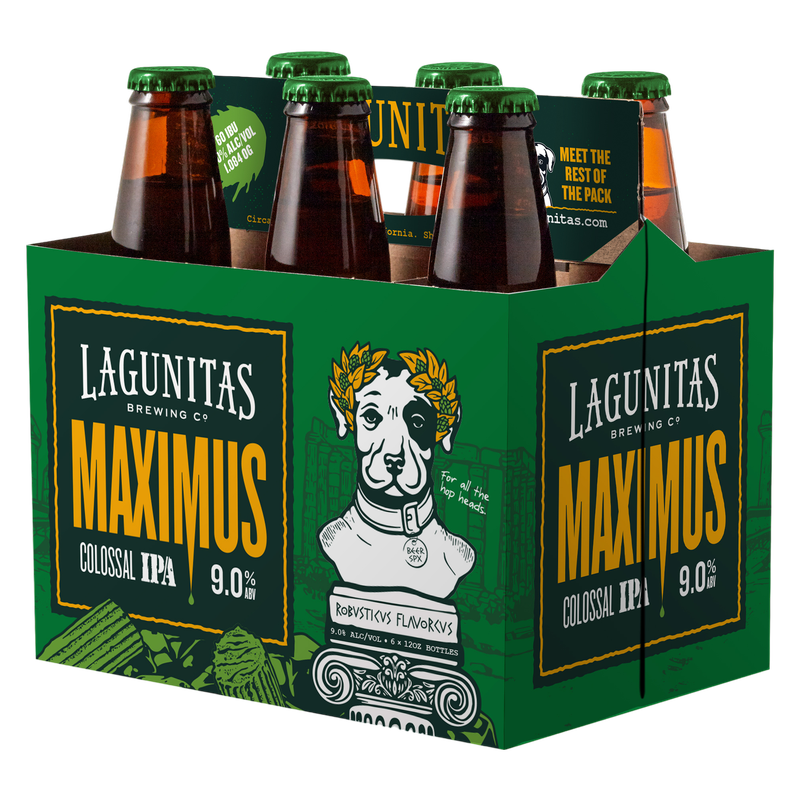 Lagunitas Maximus Ale, 6 Pack, 12 fl. oz. Bottles - Lagunitas – BevMo!