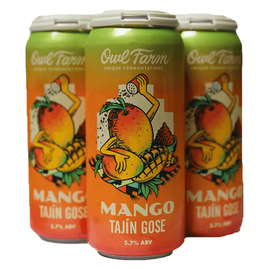 Owl Farm Mango Tajin Gose (4PKC 16 OZ) - Owl Farm – BevMo!