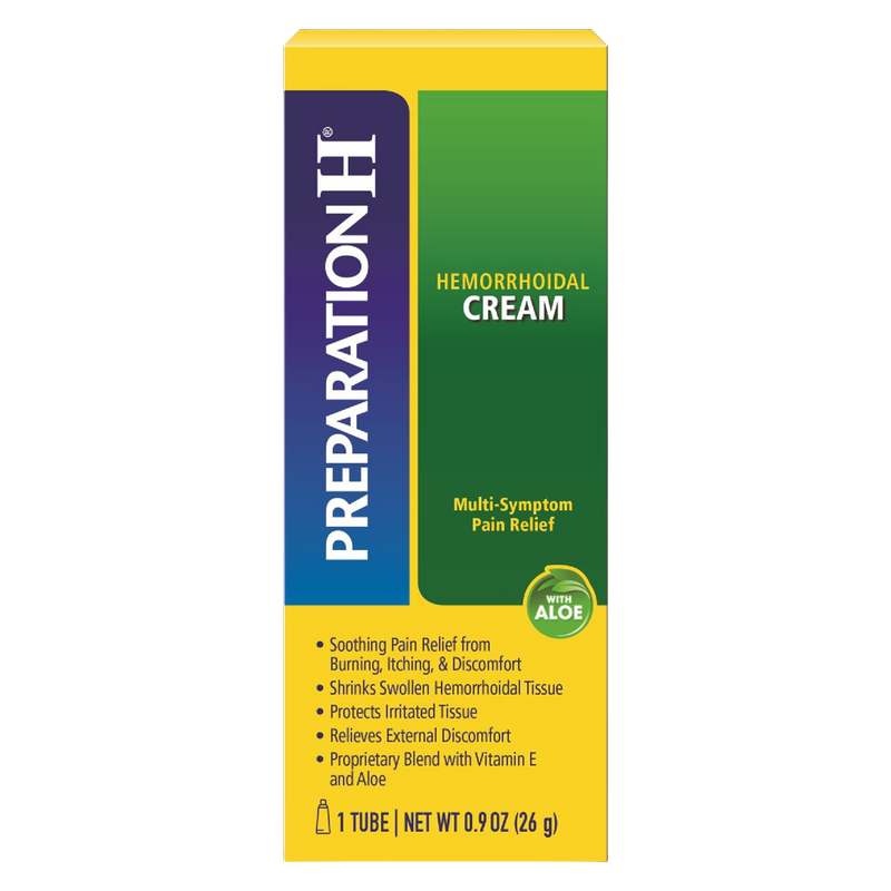 Preparation H Max Strength Cream 0.9oz - Preparation H – BevMo!