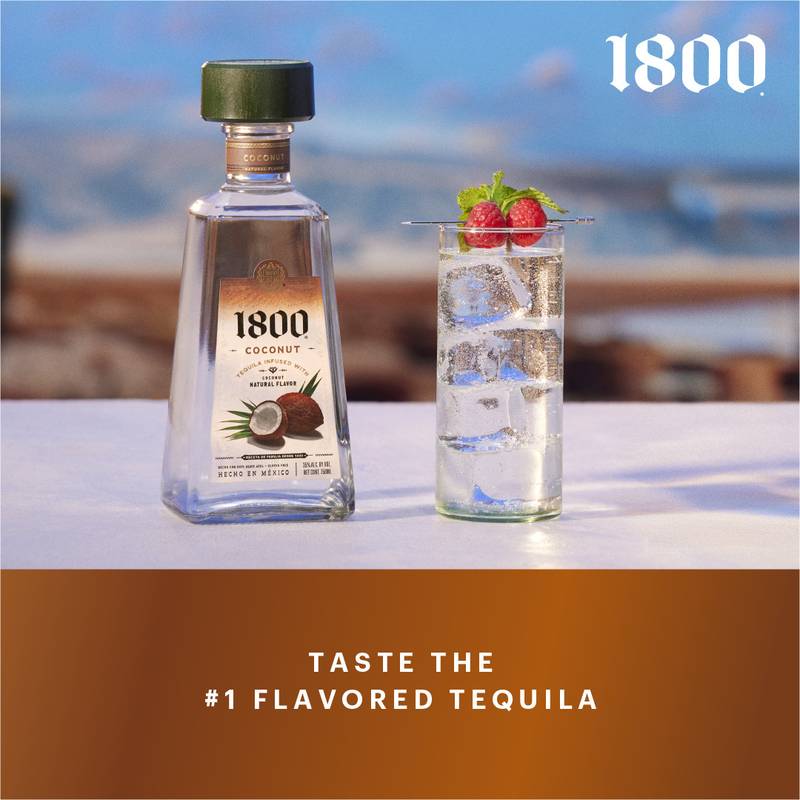 1800 Tequila Coconut 750ml (70 Proof) - 1800 – BevMo!