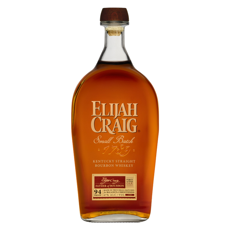 Elijah Craig Small Batch Bourbon 1.75L (94 Proof) - Elijah Craig – BevMo!