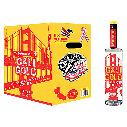 Mount Diablo Cali Gold Vodka 1L - Mount Diablo – BevMo!