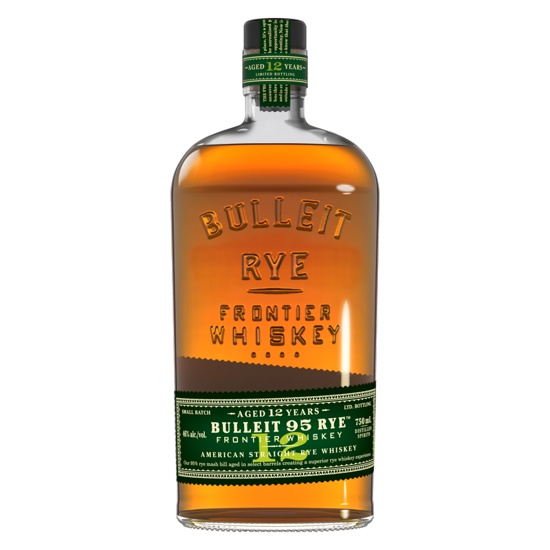 Bulleit Rye Aged 12 Years Whiskey 2024 Edition 750ml (92 proof ...