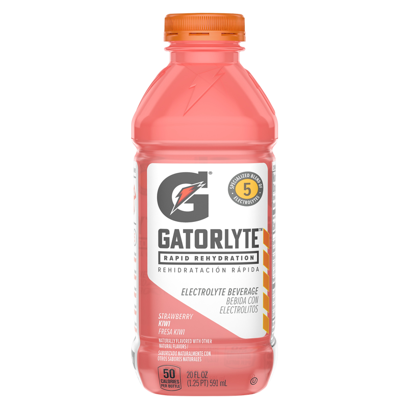 Gatorlyte Strawberry Kiwi 20oz Btl - Gatorlyte – BevMo!