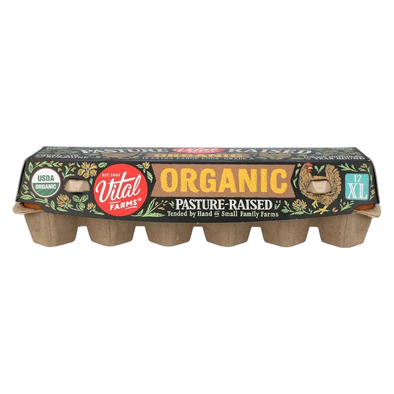 Vital Farms Organic Pasture Raised Extra Large Eggs - 12ct - Vital ...