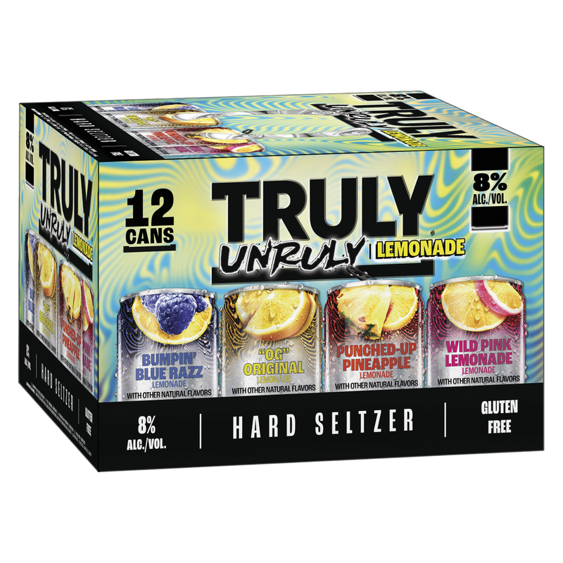 Truly Unruly Lemonade Variety Pack 12pk 12oz Can - TRULY – BevMo!