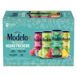 Modelo Spiked Aguas Frescas Variety Pack 12pk 12oz Can 4.5% ABV ...
