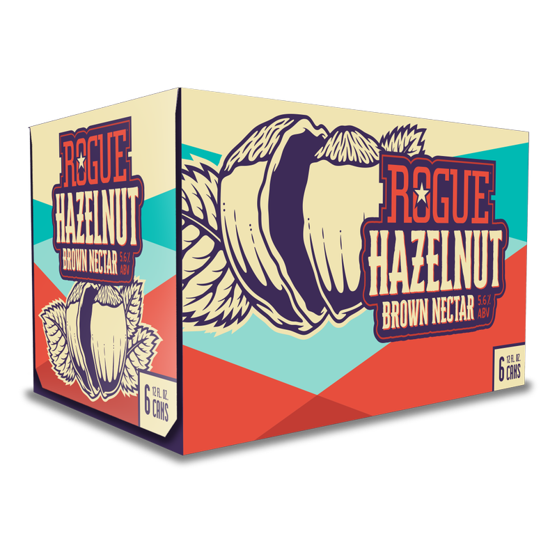 LS ROGUE HAZEL BROWN 6PK CAN - Rogue – BevMo!