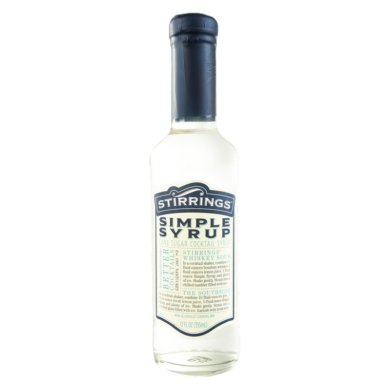 Stirrings Simple Syrup 12 oz - Stirrings – BevMo!