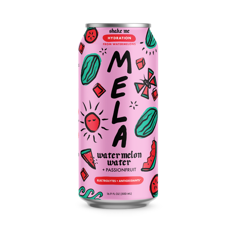 Mela Water Watermelon Passionfruit 16.9oz Can - Mela Water – BevMo!