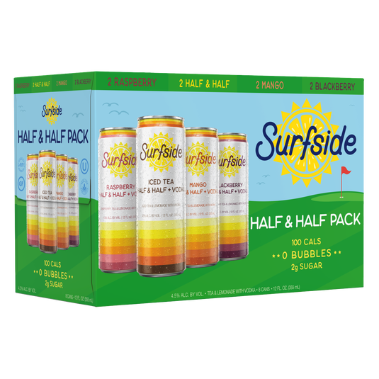 Surfside Half and Half Variety Pack 8pk 12oz Can - Surfside – BevMo!
