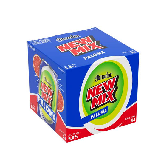 El Jimador New Mix Paloma 4pk 5% ABV - El Jimador – BevMo!