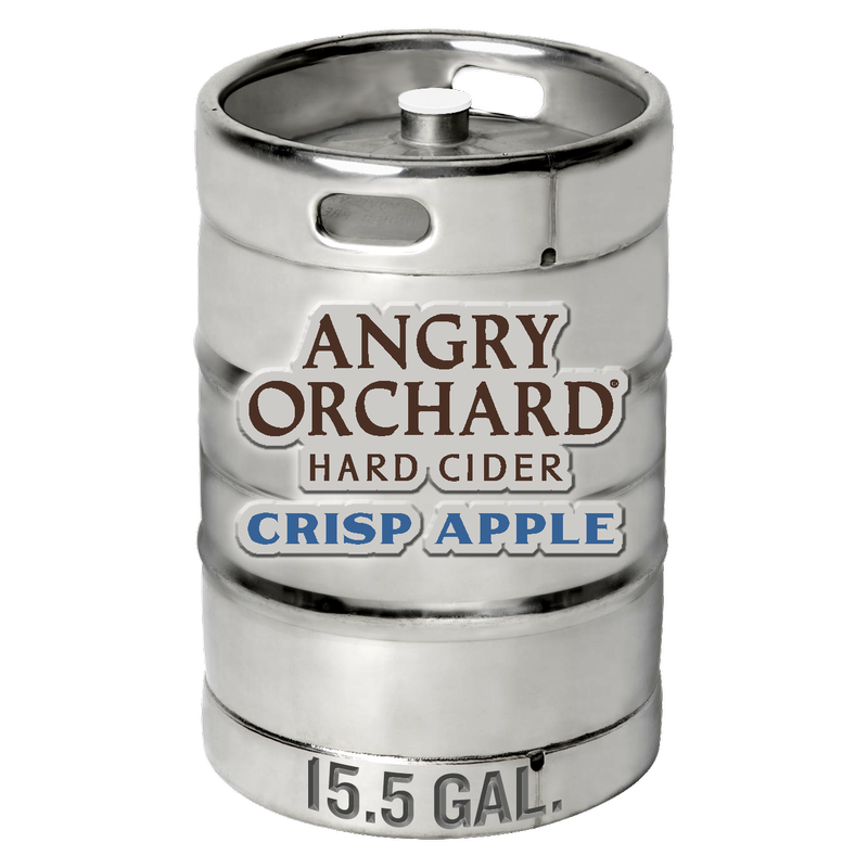 Angry Orchard Apple Cider (15.5 GAL KEG) - Angry Orchard – BevMo!