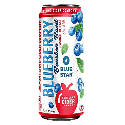 Portland Cider Seasonal - Blueberry Bourbon Basil Single 19.2oz Can ...