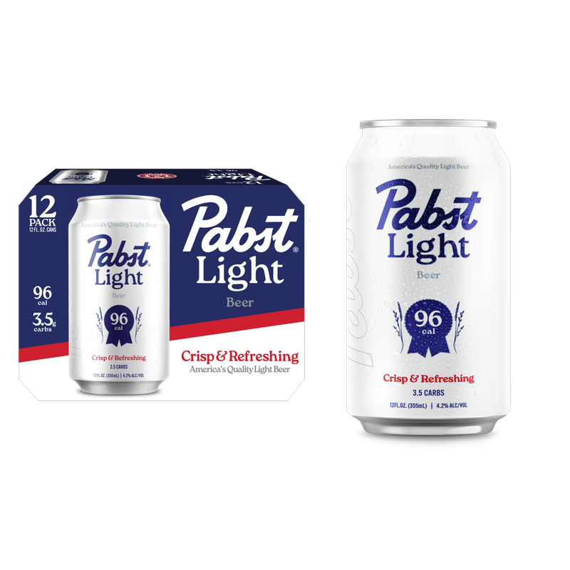 Pabst Light 12pk 12oz Can 4.2% ABV - Pabst – BevMo!