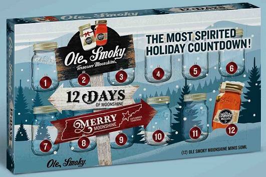 Ole Smoky 12 Days of Moonshine 12PK 50ml - Ole Smoky – BevMo!