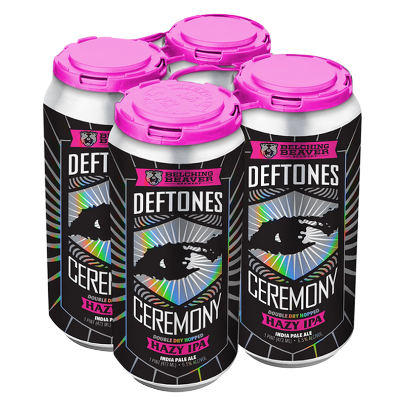 Belching Beaver & Deftones Ceremony Hazy IPA (4PKC 16 OZ) - BevMo! – BevMo!