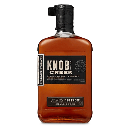Knob Creek Single Barrel Bourbon Whiskey 750ml (120 Proof) - Knob Creek ...