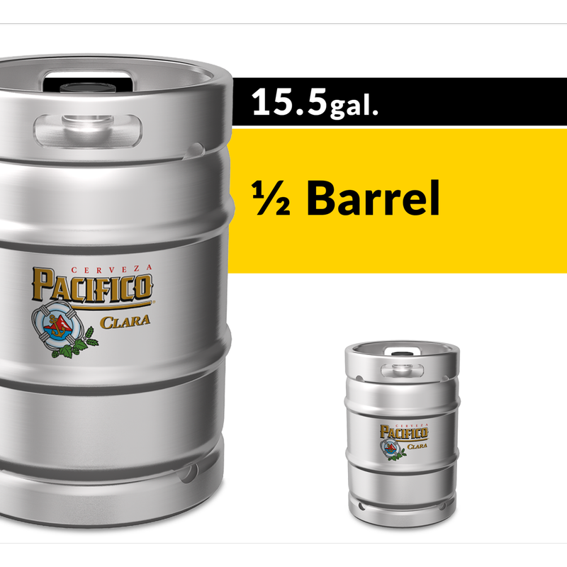 Pacifico (15.5 GAL KEG) - Pacifico – BevMo!