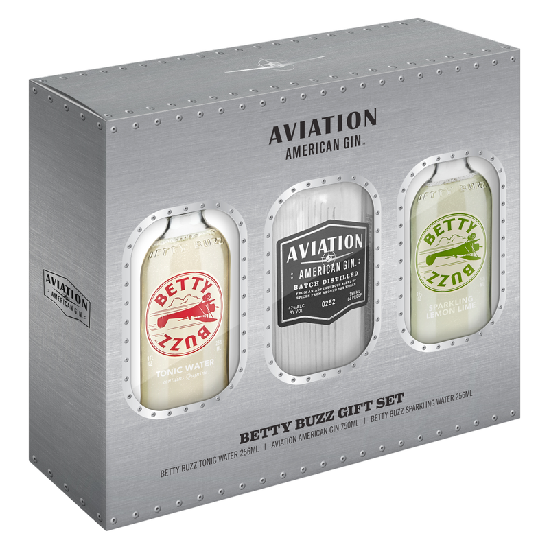 Aviation Gin With Betty Buzz Gift Set 750ml – BevMo!