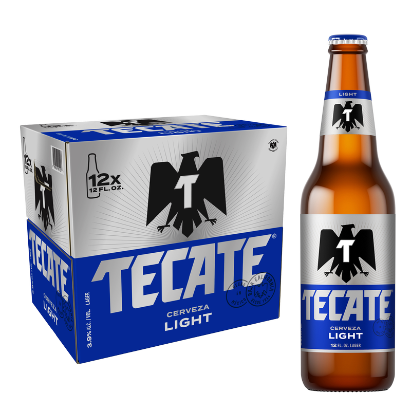 Tecate Light 12pk 12oz Btl - Tecate – BevMo!