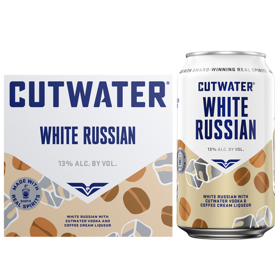 Cutwater White Russian 4pk 12oz 13% abv - Cutwater – BevMo!