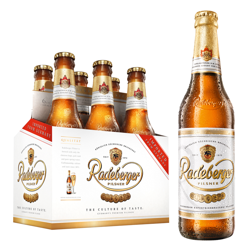 Radeberger Pilsner 6pk 12oz Btl - Radeberger – BevMo!
