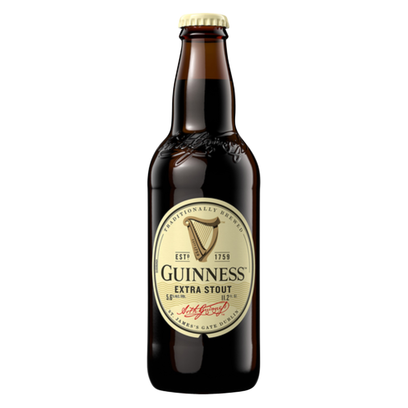 Guinness Extra Stout 6pk 11.2oz Btl 5.6% ABV - Guinness – BevMo!