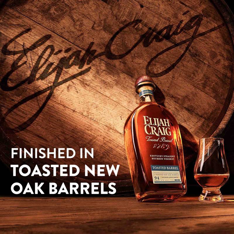 Elijah Craig Toasted Barrel Bourbon (94 proof) - Elijah Craig – BevMo!