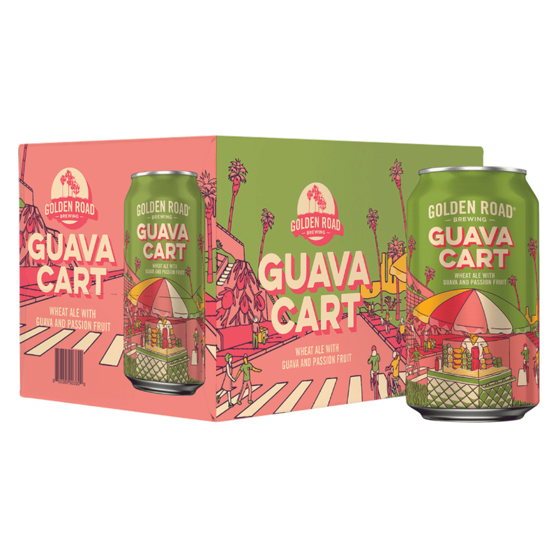 Golden Road Pineapple Cart 6pk 12oz Can 7.1% ABV - Golden Road – BevMo!