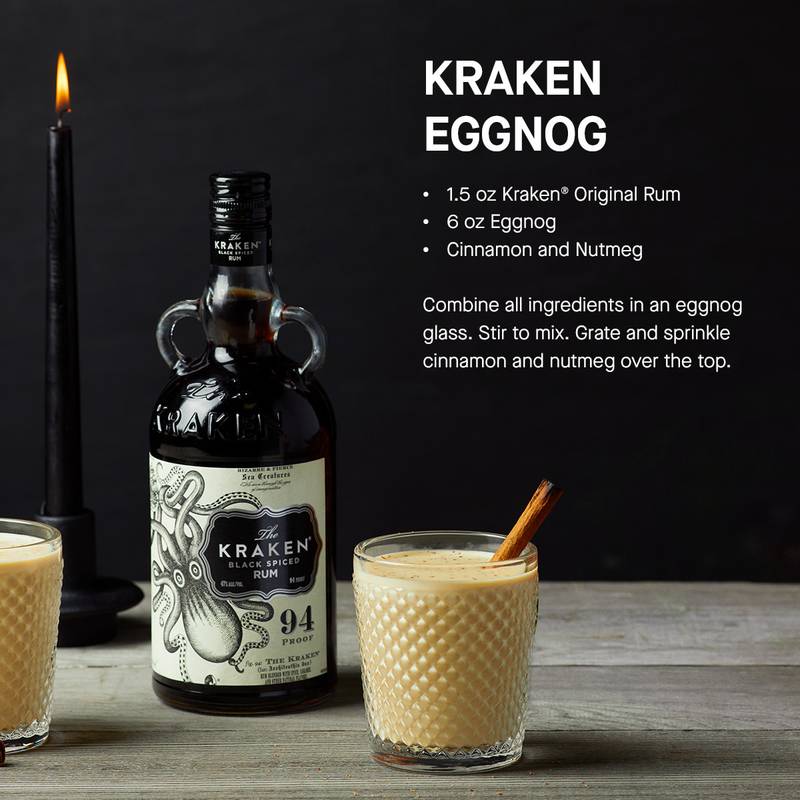 Kraken Rum 94 Proof 750ml - Kraken – BevMo!