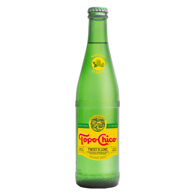 Topo Chico Lime Mineral Water 12oz Glass Bottle - Topo Chico – BevMo!