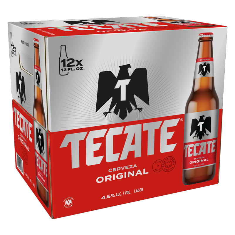 Tecate 12pk 12oz Btl - Tecate – BevMo!